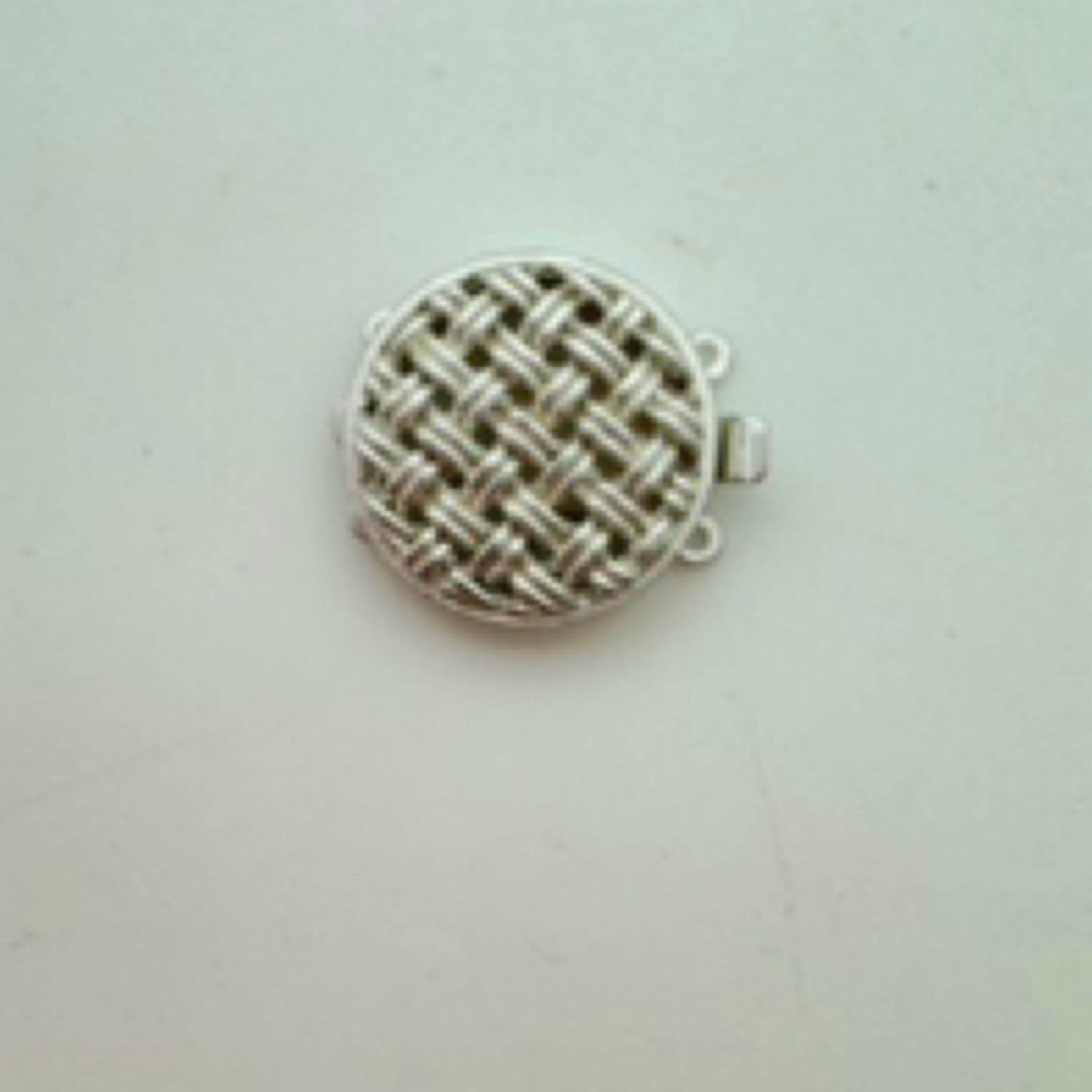 Metal Clasp 16mm Silver | Ava Motherwell Collection